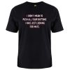 push button tshirt