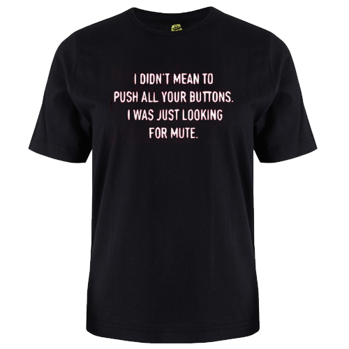 push button tshirt