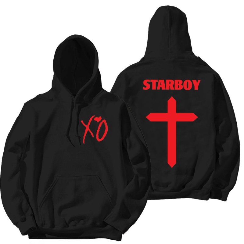 XO Red Logo Hoodie