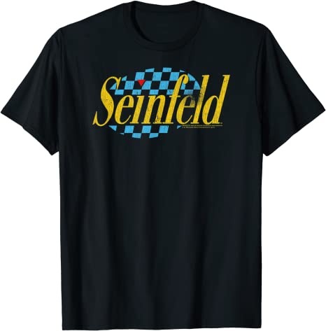 Seinfeld Checkered Logo T-Shirt